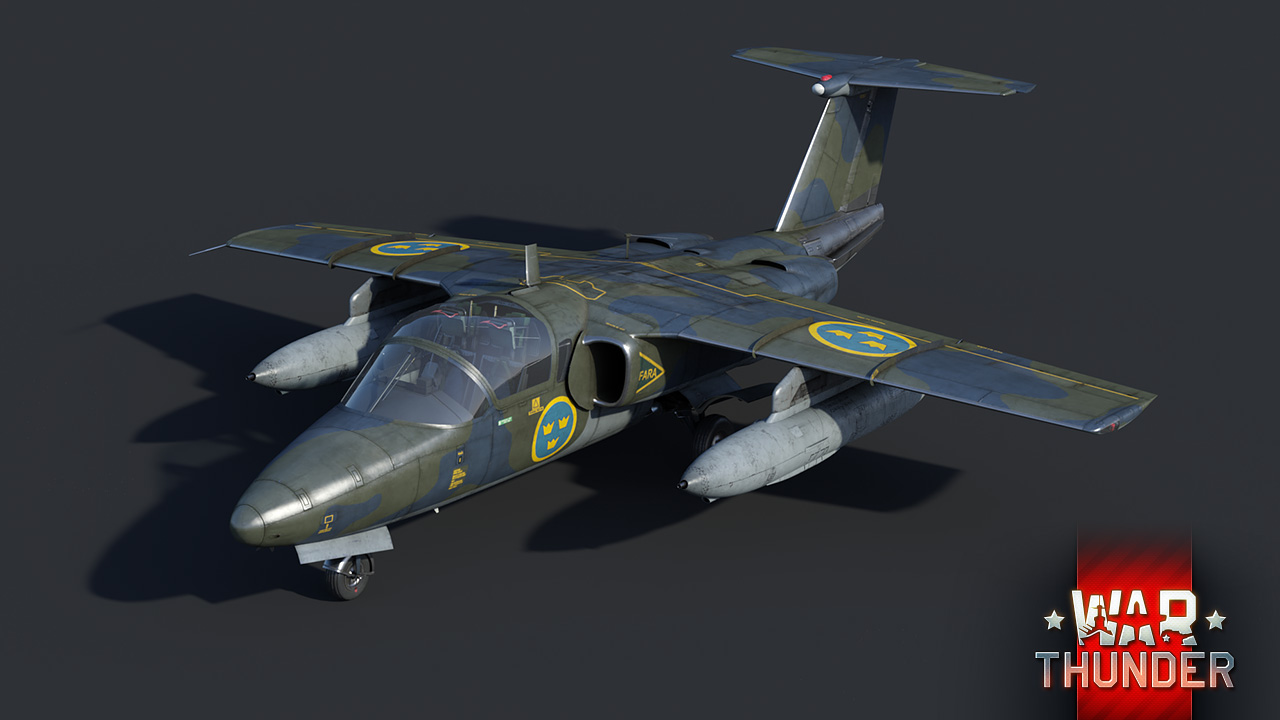 [개발] Saab Sk 60: 파괴를 위해 태어난 자뉴스 - War Thunder